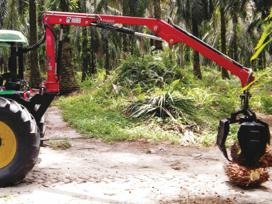 HIAB JG 5001 GRABBER FOR INFIELD COLLECTION